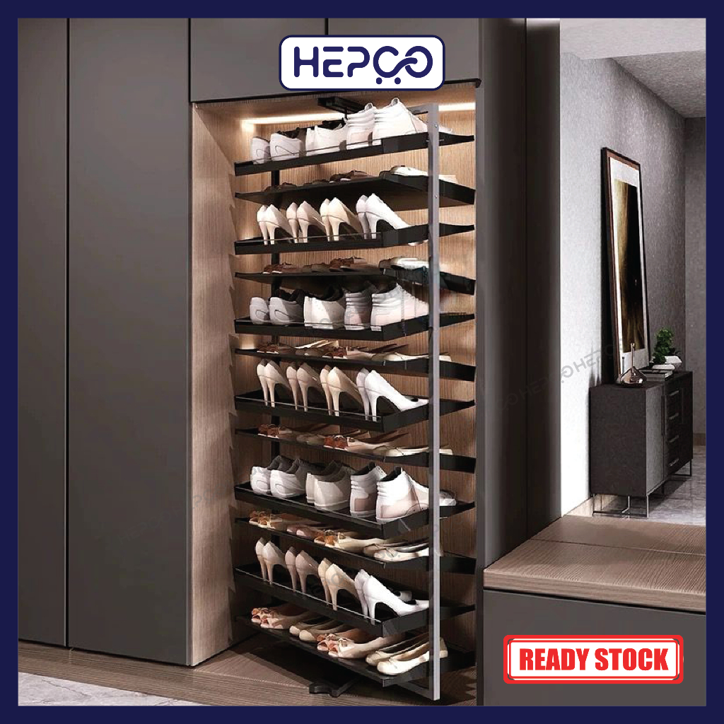 Shoe Rack Rotation 360 Cabinet Hardware Accessories Receive Shoe Rack ...