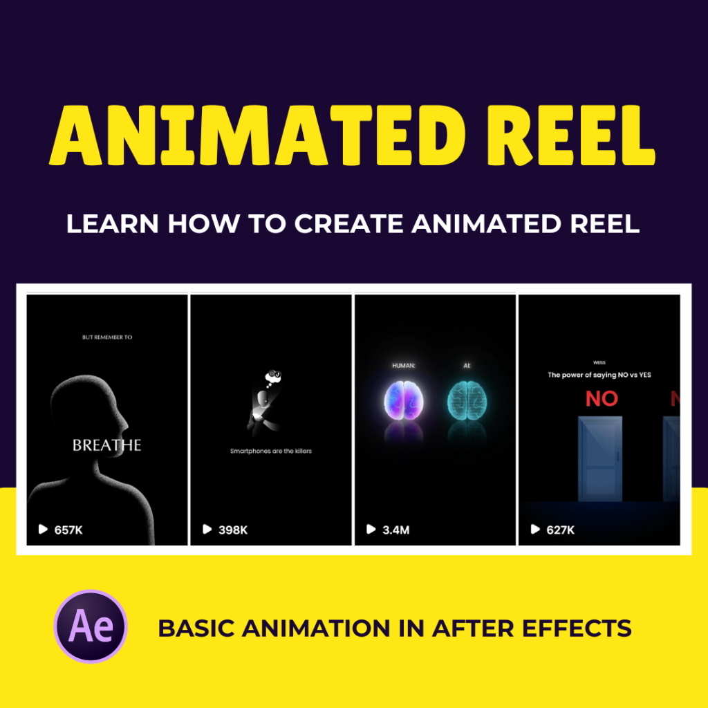 Viral Animated Reels ( Learn How to Create Your First Animated Reel ...