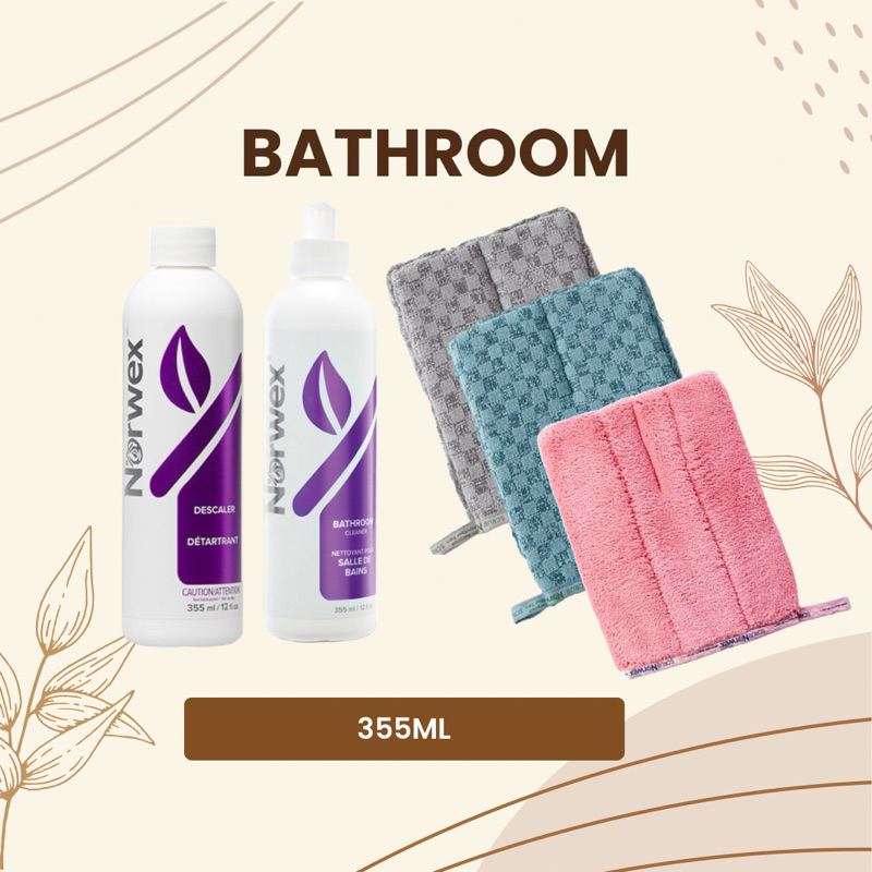 Norwex Bathroom Cleaner Descaler Bathroom Mitt Shopee Malaysia