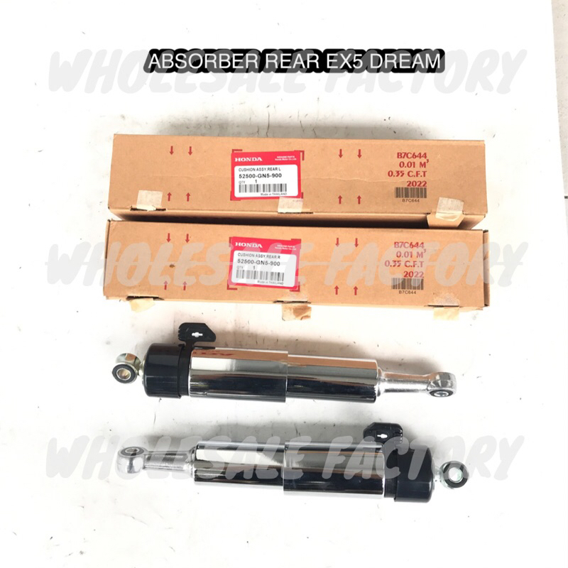 ORIGINAL HONDA ABSORBER REAR SET EX5 HIGH POWER EX5 DREAM SHOCK ABSORBER | Shopee Malaysia