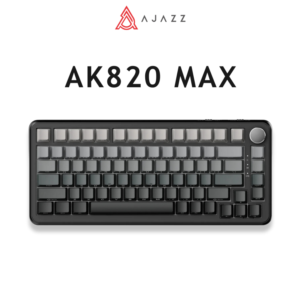 AJAZZ AK820 Max/ Max PLUS Wireless Gasket Mount Mechanical Keyboard 3 ...