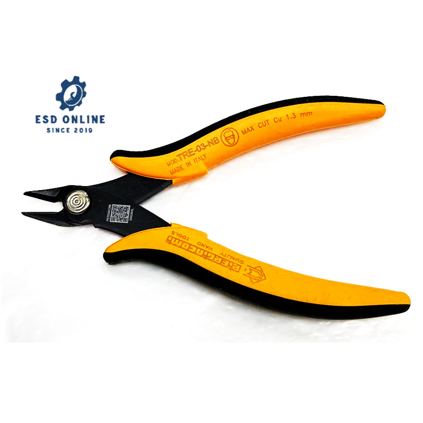 Piergiacomi Cutter TRE-03NB/Flush Cutter/Precision Wire Cutter/Rebar ...