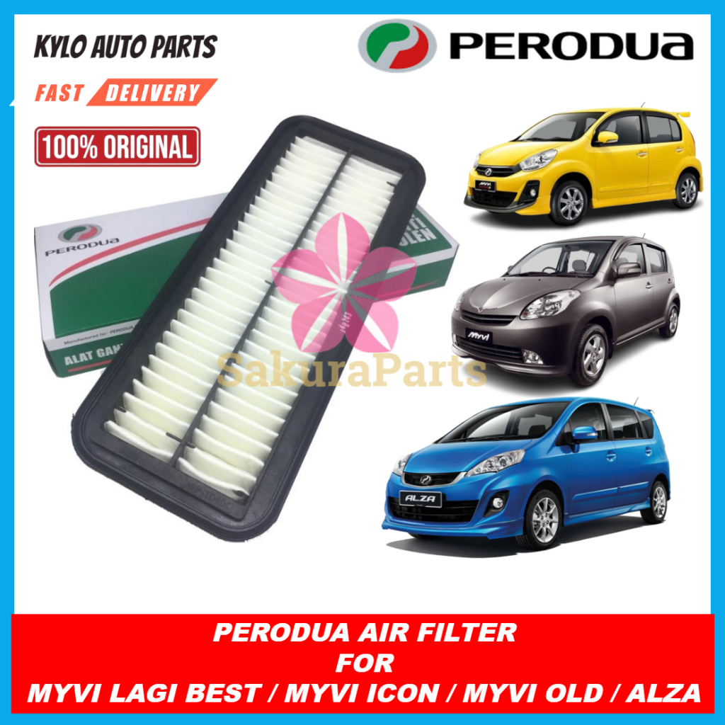 Perodua Myvi Old / Myvi Icon / LagiBest 1.5 / Alza 1.5 Air Filter ...