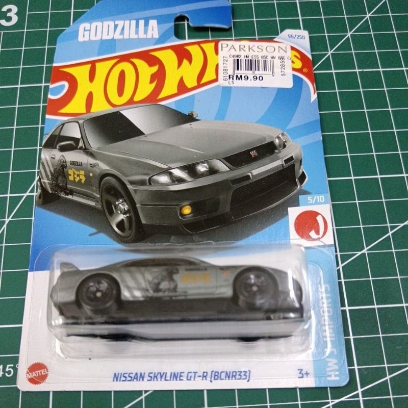 hotwheel godzilla Nissan skyline gtr r33 | Shopee Malaysia