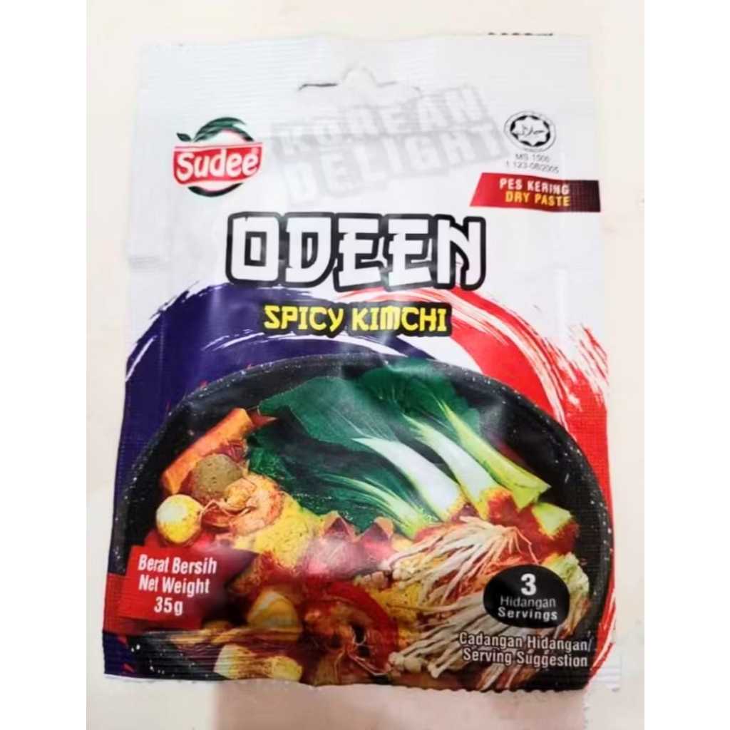 Sudee Odeen Spicy Kimchi (Dry Paste) 35g | Shopee Malaysia