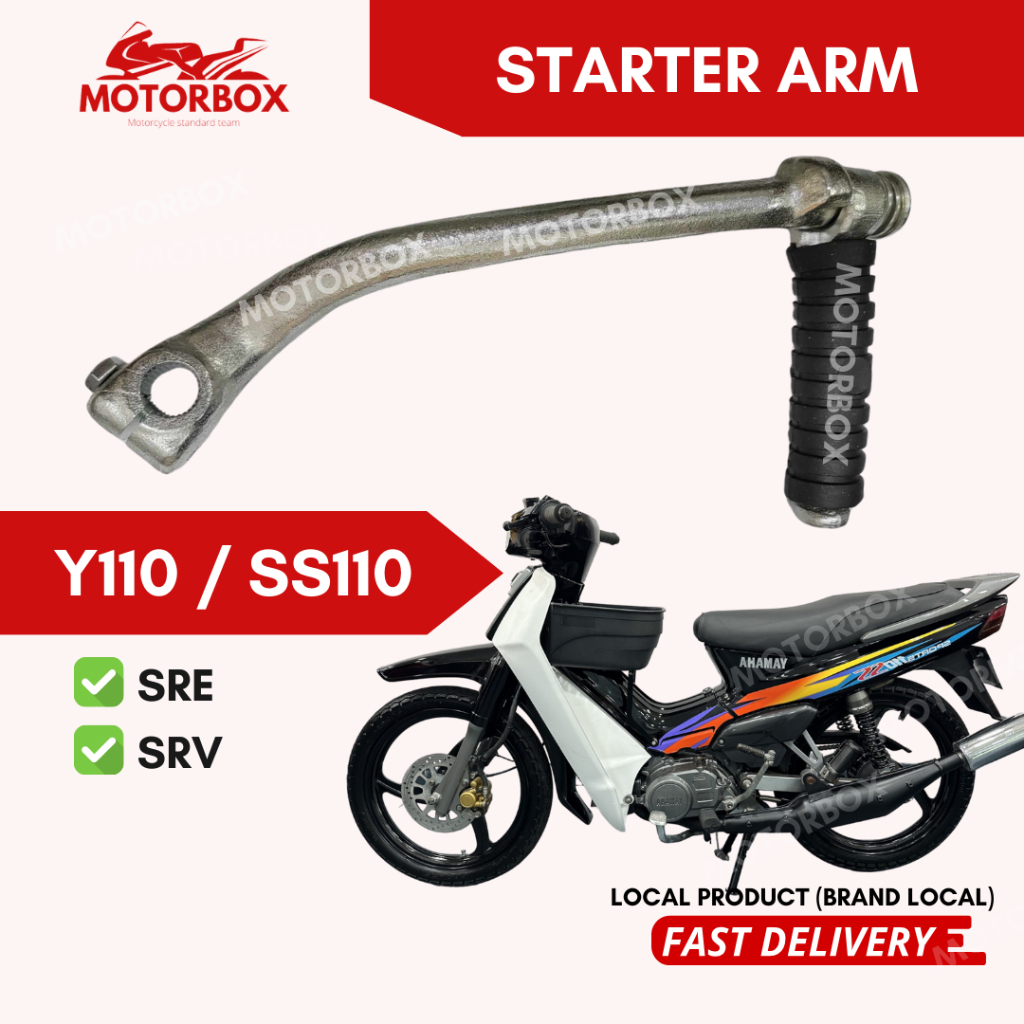 Y110 SS STARTER ARM - Y110SS SS110 SRV SRE SRV KICK STARTER PEDAL LEVER ...