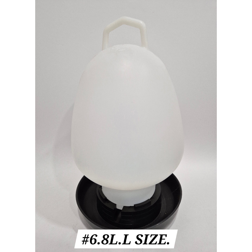 Chicken Water Drinking Bottle Waterer Bekas Air Minuman Ayam 6.8Litre ...