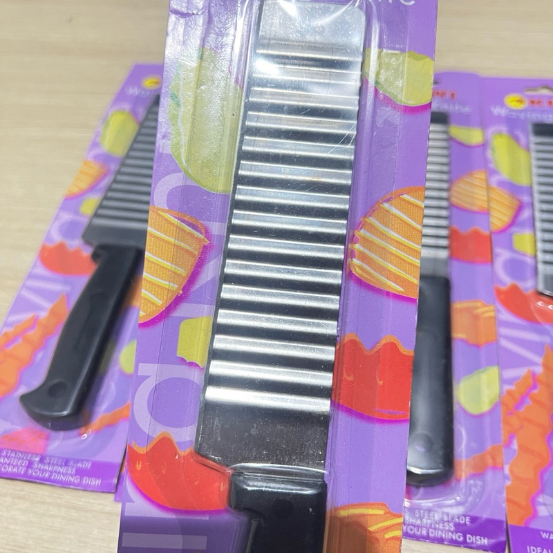 Kiwi Waving Knife Pisau Potong Kuih Puding Beralun | Shopee Malaysia