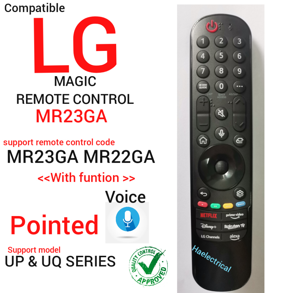 LG AN-MR23GA / AN-MR22 Magic Smart TV Remote Control With Pointer ...
