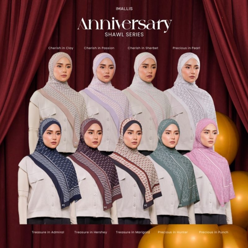 𝗦𝗔𝗟𝗘‼️𝗔𝗡𝗡𝗜𝗩𝗘𝗥𝗦𝗔𝗥𝗬 𝗦𝗛𝗔𝗪𝗟 𝗕𝗬 𝗜𝗠𝗔𝗟𝗟𝗜𝗦 | Shopee Malaysia