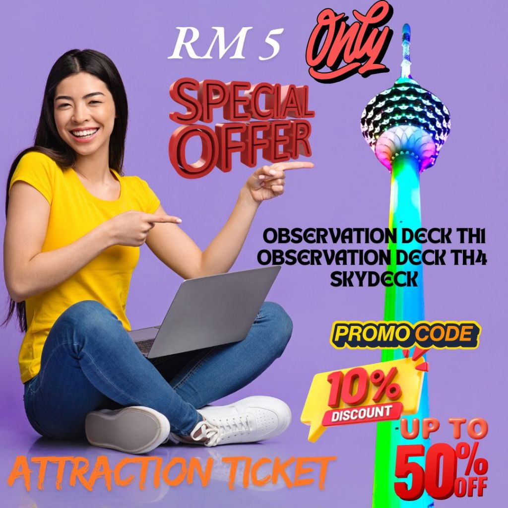 KL Tower Admission Tickets PROMO CODE | Shopee Malaysia