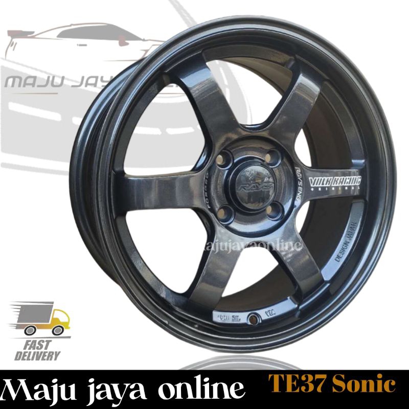 NEW SPORT RIM 15” RAYS TE37 Sonic 15Inch 4H100/114,5H100/114 1SET(1set ...