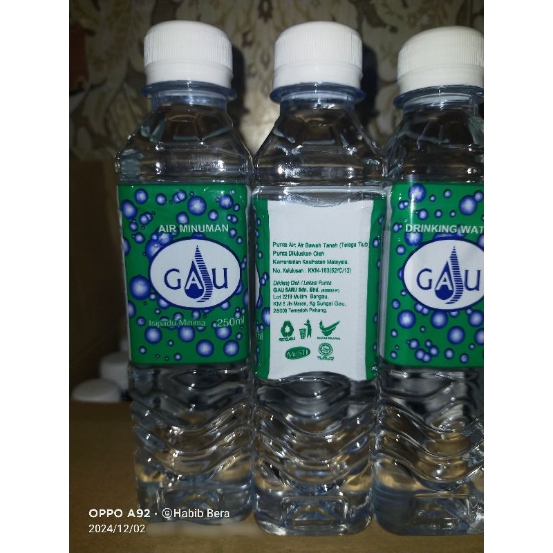 Air Minuman Gau 1 botol 250 ml × 48 botol ( 1 kotak ) | Shopee Malaysia