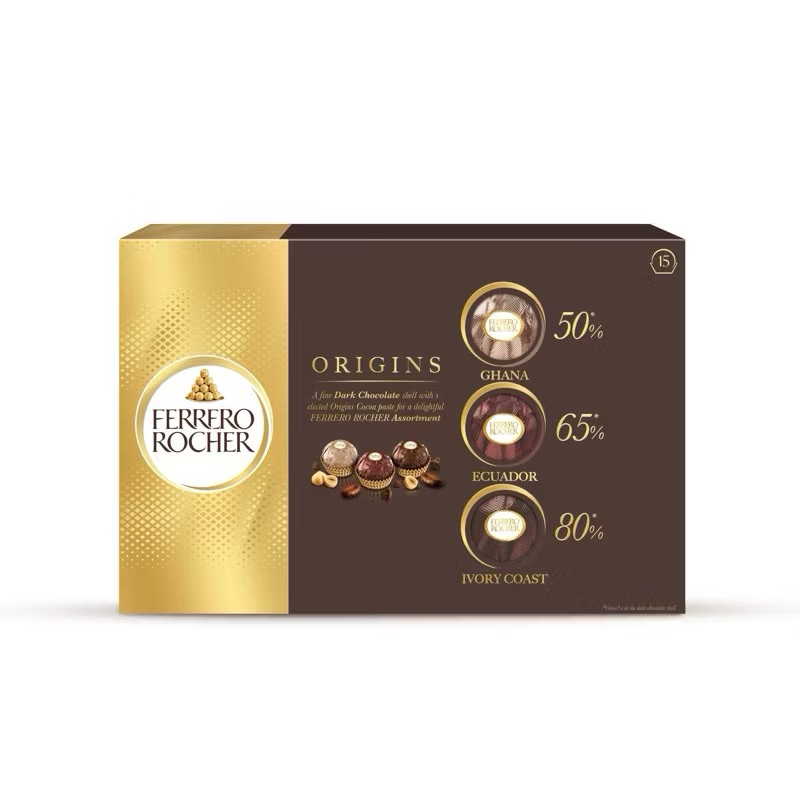 Ready Stock FERRERO ROCHER ORIGINS ASSORTED GIFT BOX Exp：2025 July ...