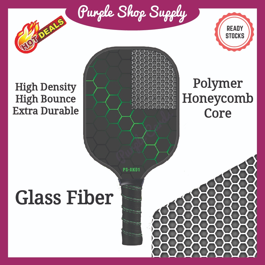 Pickleball Paddle Glass Fiber 16mm USAPA Approved / Fiberglass Surface ...
