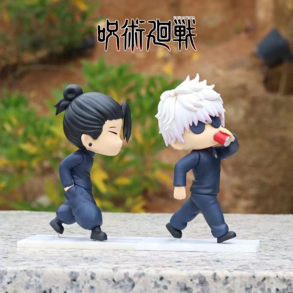 Jujutsu Kaisen Satoru Gojo Suguru Geto Walking on Street RC Mini Figure ...
