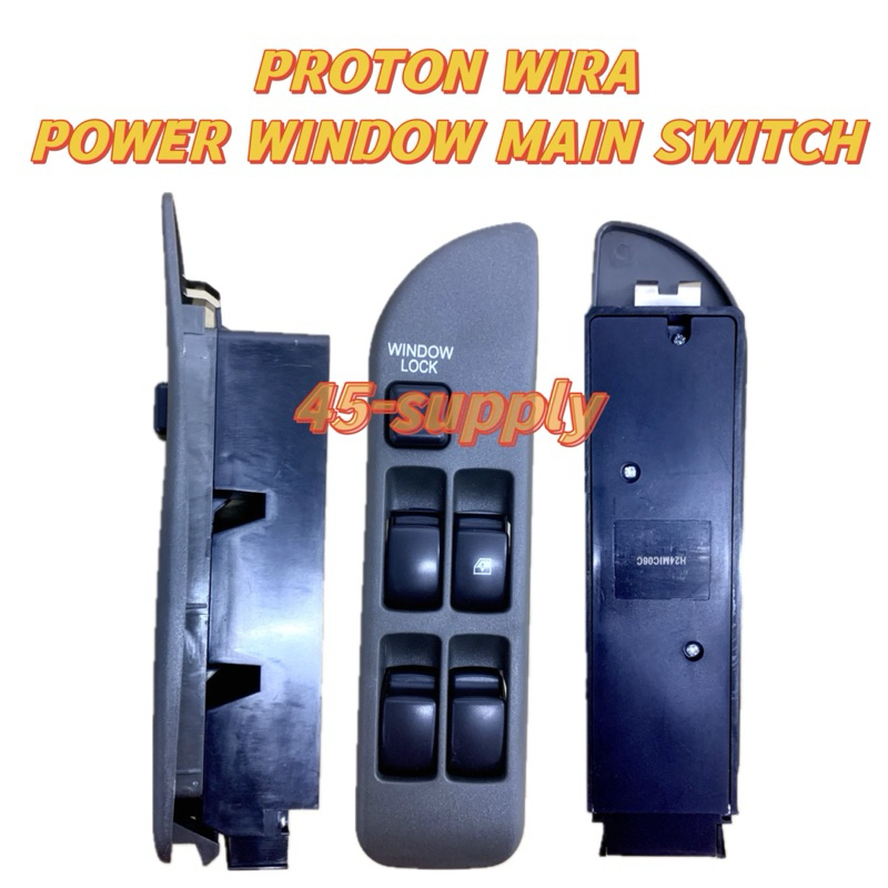 PROTON WIRA POWER WINDOW MAIN SWITCH MASTER SWITCH DRIVER SIDE SUIS ...