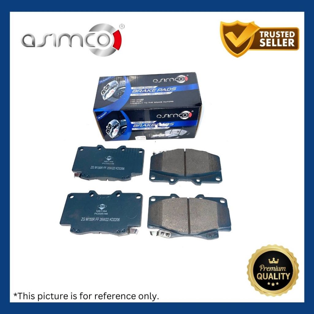 ASIMCO BRAKE PAD : PROTON GEN2, SATRIA NEO, PERSONA REAR | Shopee Malaysia