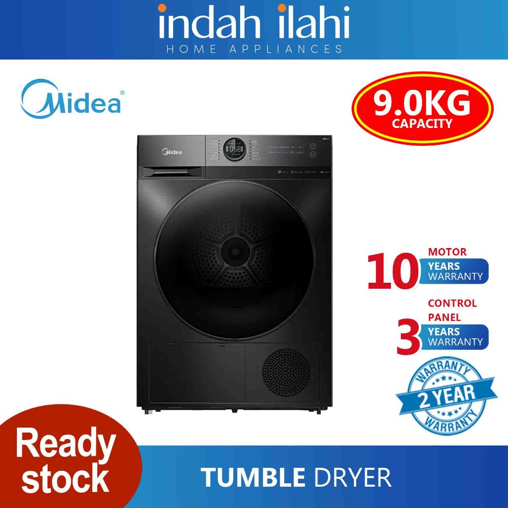 Midea 9.0KG Heat Pump Front Load Dryer MD200H90W | Shopee Malaysia