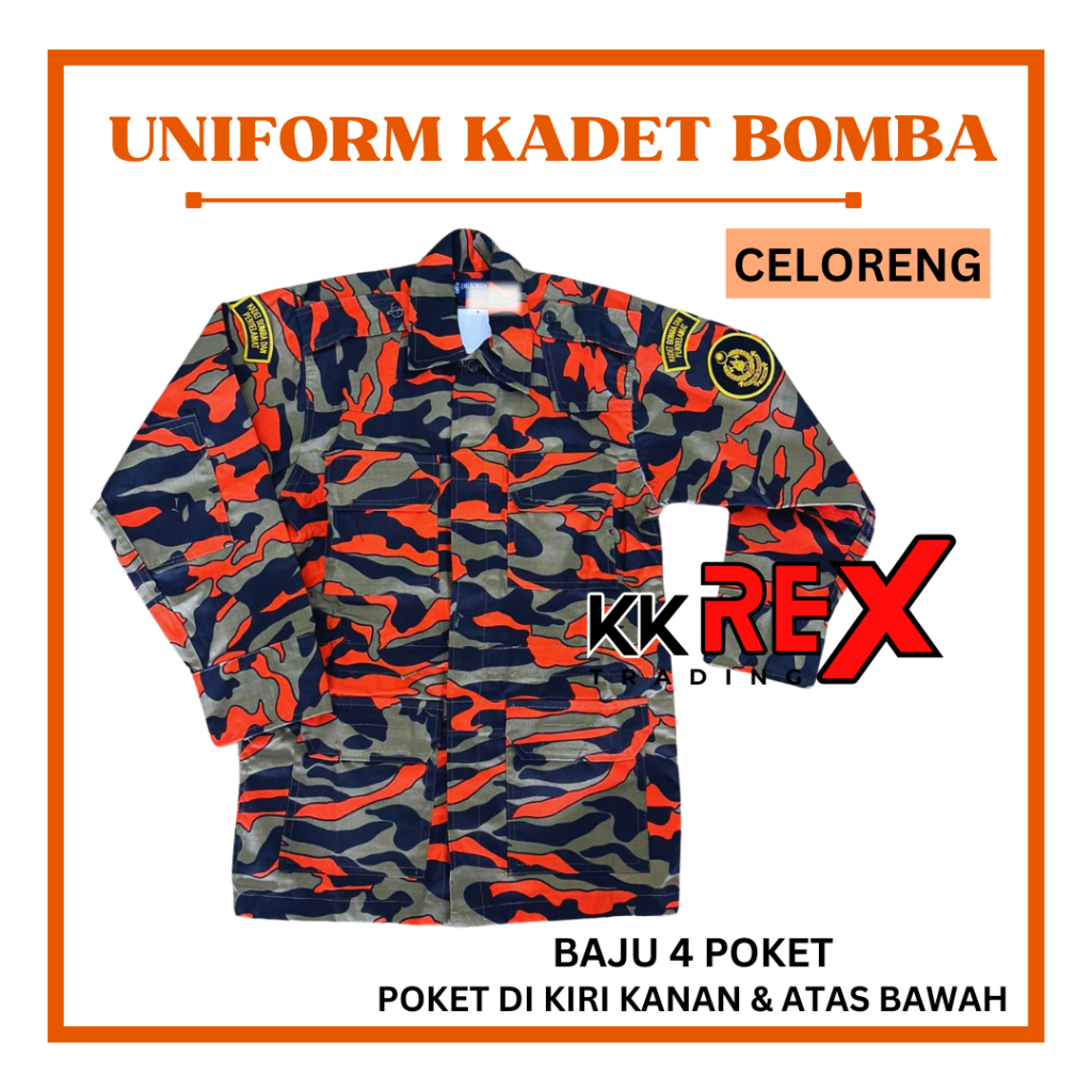 UNIFORM KADET BOMBA / BAJU BOMBA (READY STOCK) | Shopee Malaysia