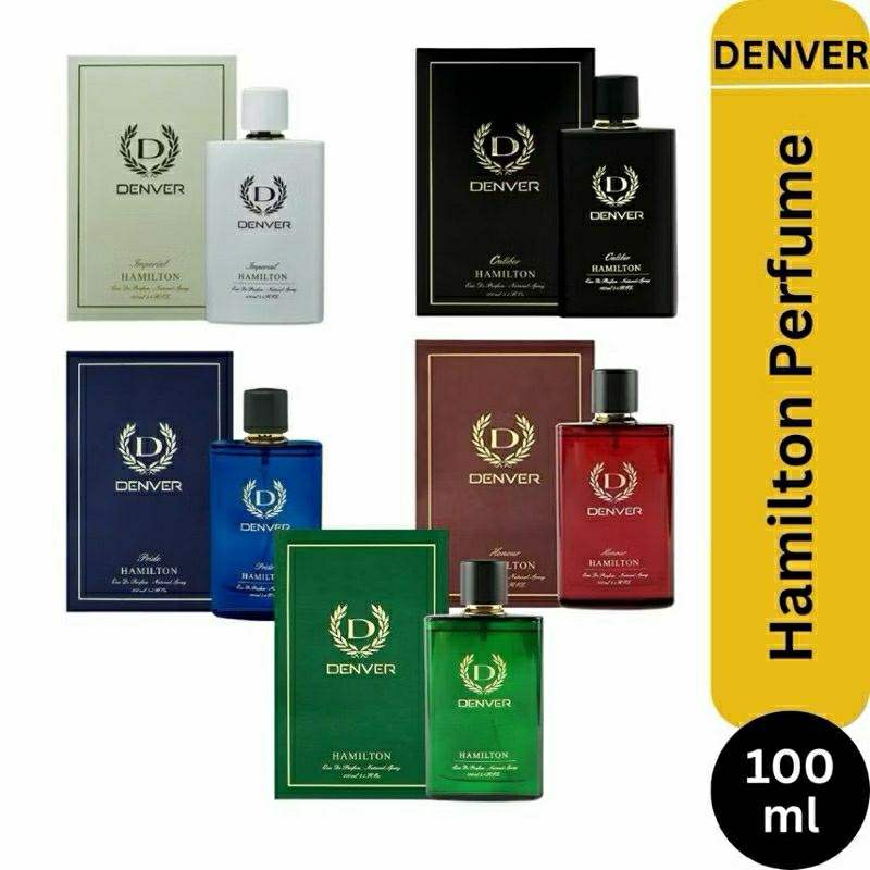DENVER COLLECTION BY HAMILTON ~ 100ML EDT ORIGINAL PERFUME PRIDE/HONOUR ...