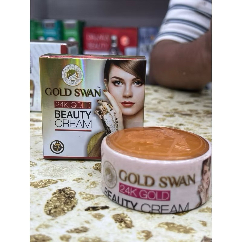 GOLD SWAN 24K GOLD BEAUTY CREAM MADE IN PAKISTAN | Shopee Malaysia