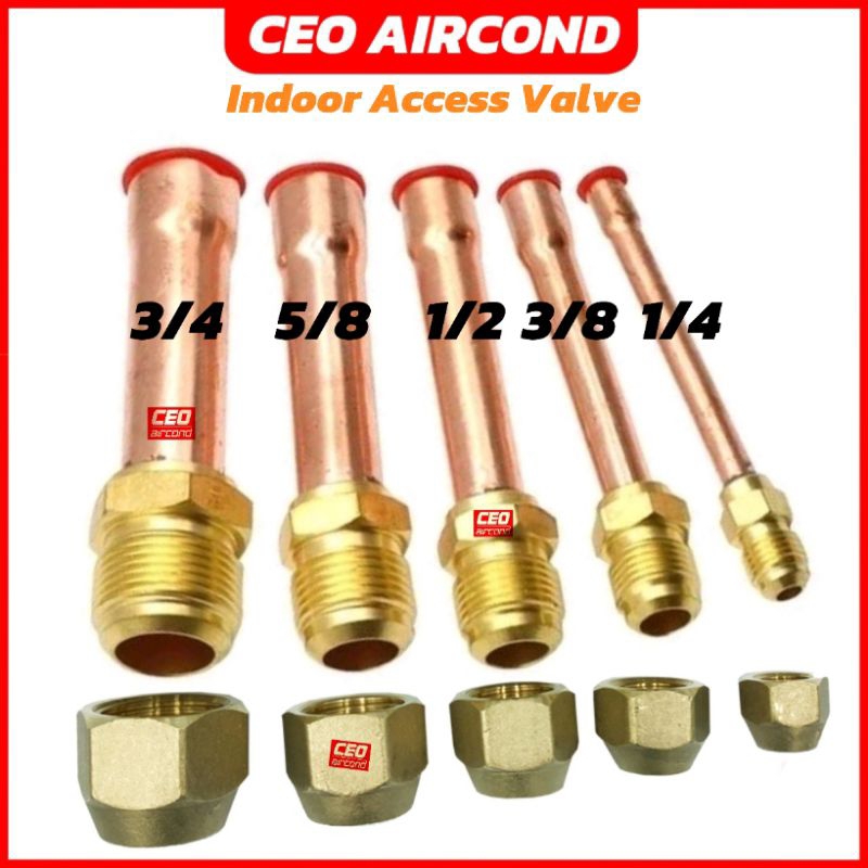 CEOapt Access Valve AIRCOND INDOOR ACCESS VALVE Air Conditioner Gas ...