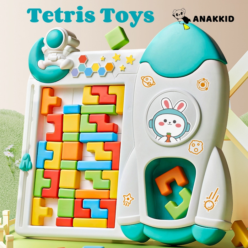 MY AnakKid Tetris Toys Puzzle Brain Teaser Block Toy 3D Three ...