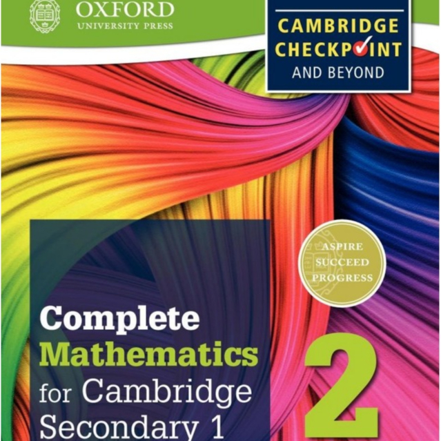W8 OXFORD: Cambridge Checkpoint Mathematics 8 TEXTBOOK / HOMEWORK BOOK ...