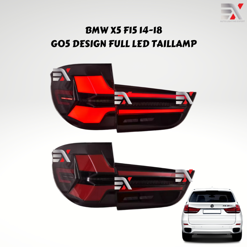 BMW X5 F15 14-18 LED TAIL LAMP - G05 DESIGN - RUNNING SIGNAL ...