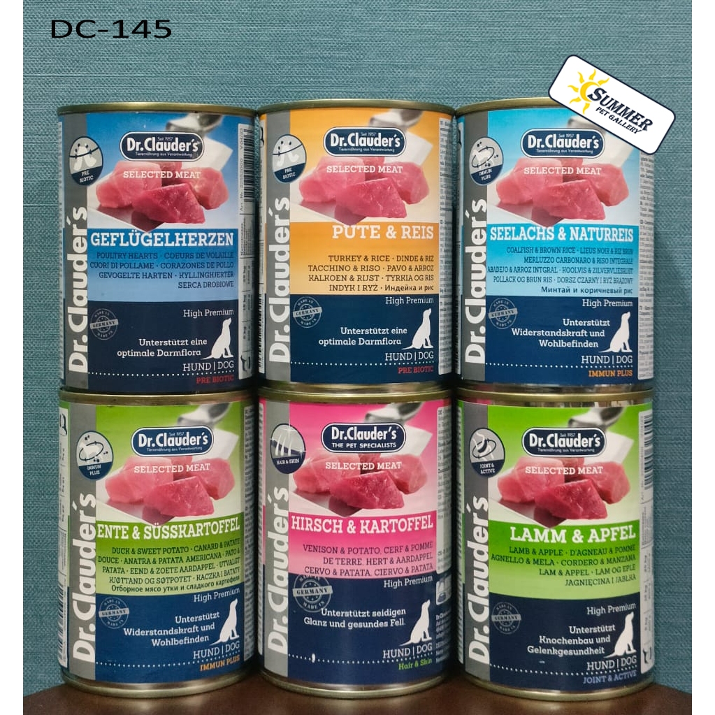 Doctor Clauder Dog Canned (Functioning) (400G) | Shopee Malaysia