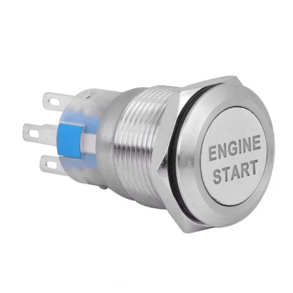CAR ON OFF SWITCH BUTTON 12V DOT PUSH START SPORTLIGHT RESET SWITCH ...