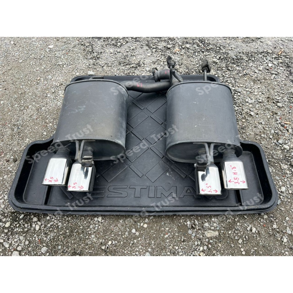 JDM Used Original Muffler Exhaust Ekzos Exzos Modellista Sflow twintip ...
