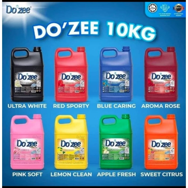 Sabun Baju Dozee 10Kg | Shopee Malaysia