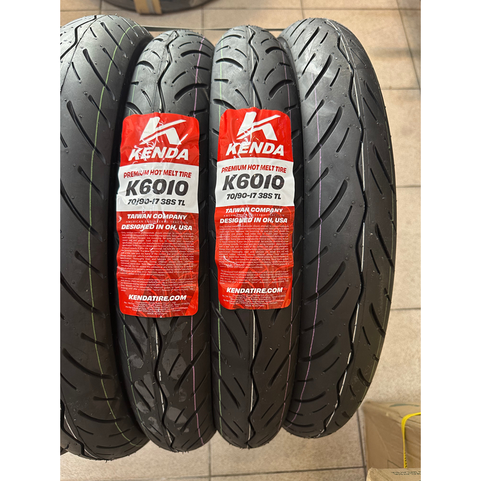 2024 TAYAR KENDA K6010 PREMIUM HOT MELT TIRE 70/90-17 / 80/90-17 SUPER GRIP RUBBER ( 2024 NEW ...