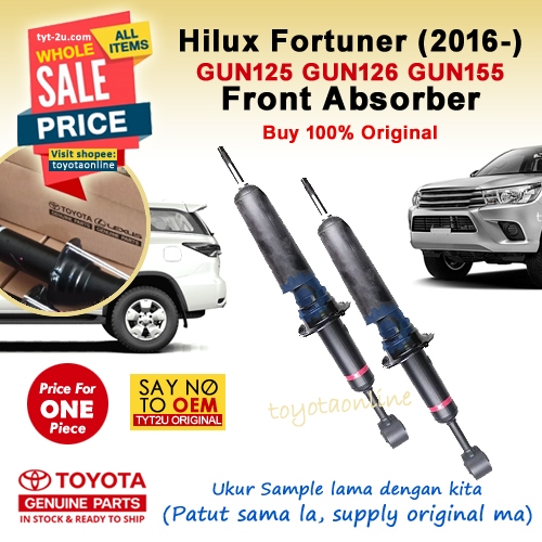 Fortuner Hilux 2.4/2.8 (2016-) Front Absorber 48510-8Z195 TOYOTA GUN155 ...