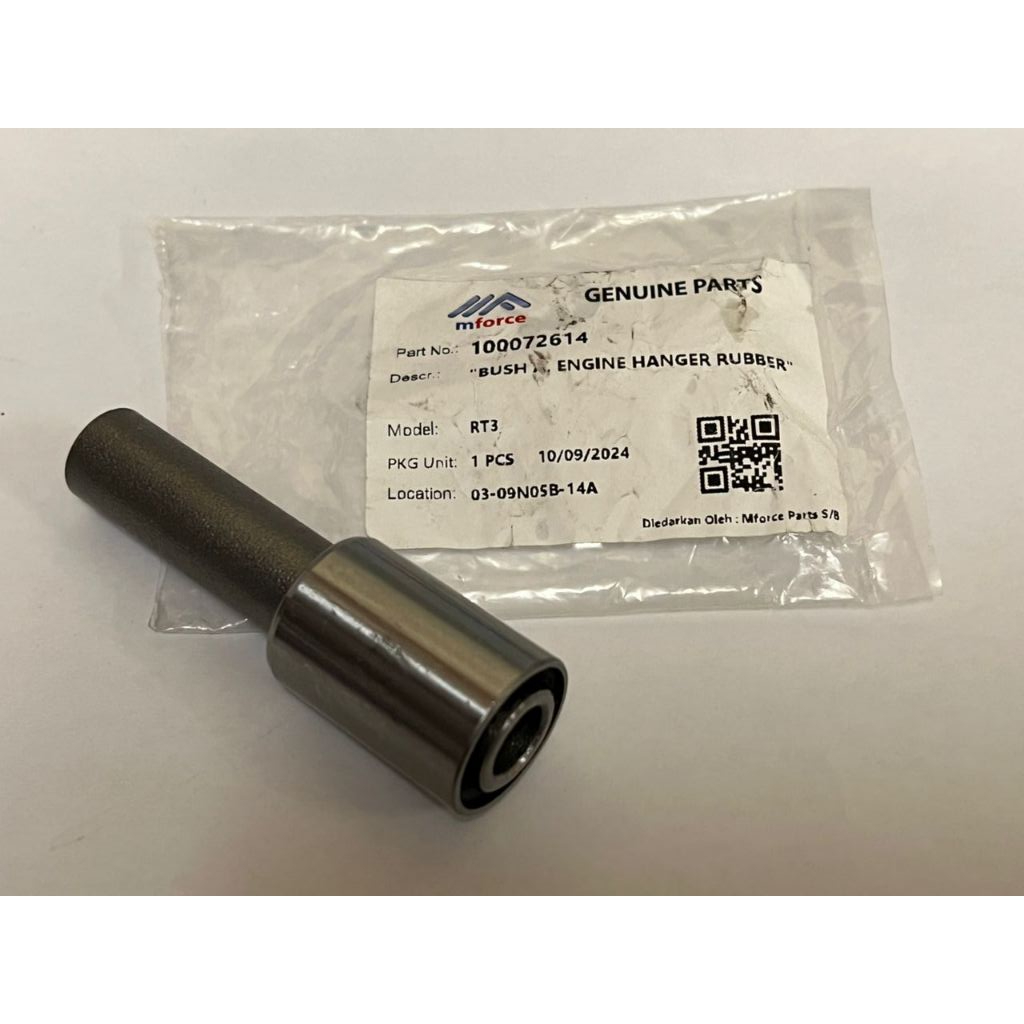 100% ORIGINAL WMOTO RT3 ENGINE BUSH 0 100072614 ENJIN ENGIN HANGER RUBBER GETAH RT-3 RT 3 RT3S ...