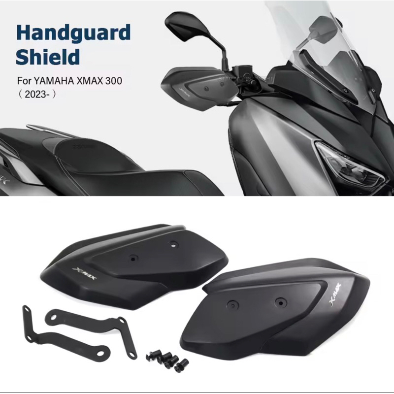 Yamaha Xmax 250 V2 2023 Handguard Shield Abs Plastic KNUCKLE VISOR XMAX ...