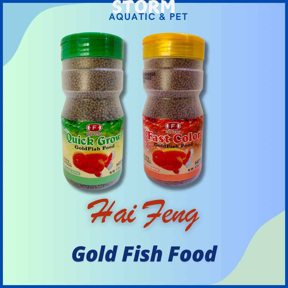 Hai Feng Gold Fish Food -Fast Colour& Quick Grow 100g | Shopee Malaysia