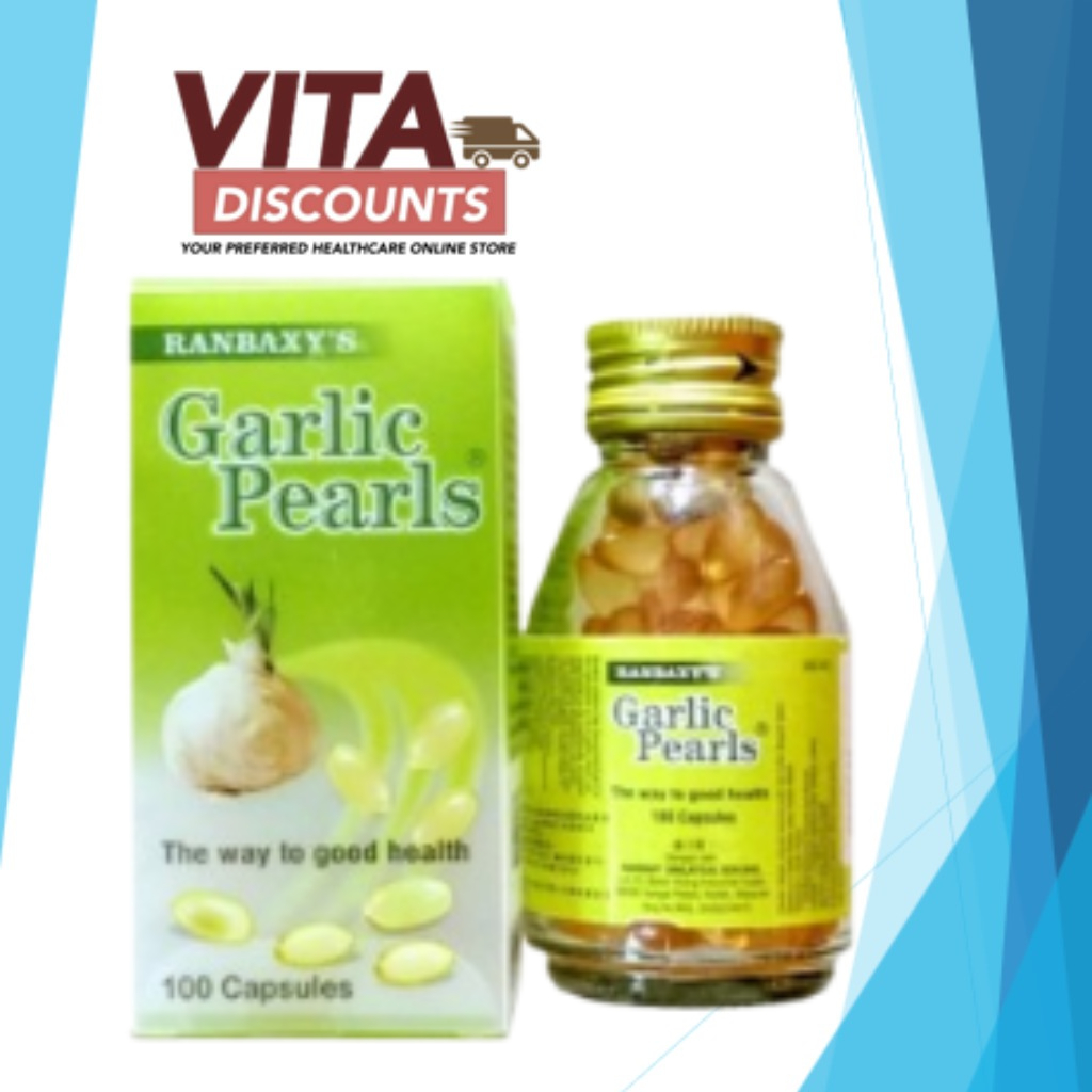 RANBAXY’S GARLIC PEARLS CAPSULES 100S EXP01/2026 | Shopee Malaysia