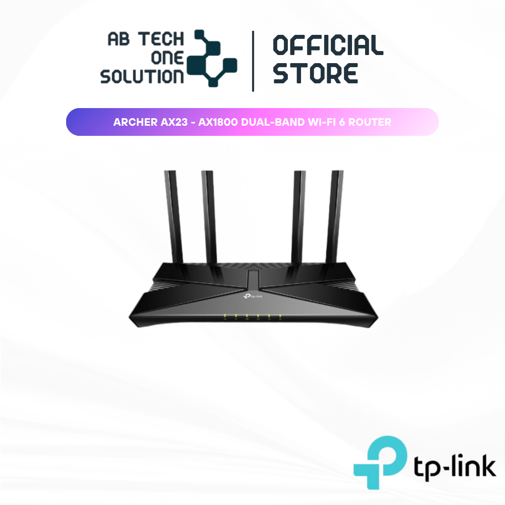 TP-Link | Archer AX23 | AX1800 Dual-Band Wi-Fi 6 Router | Shopee Malaysia