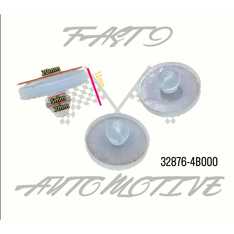 HYUNDAI KIA BRAKE SWITCH STOPPER BUSH 32876-4B000 (1PCS PRICE) | Shopee ...