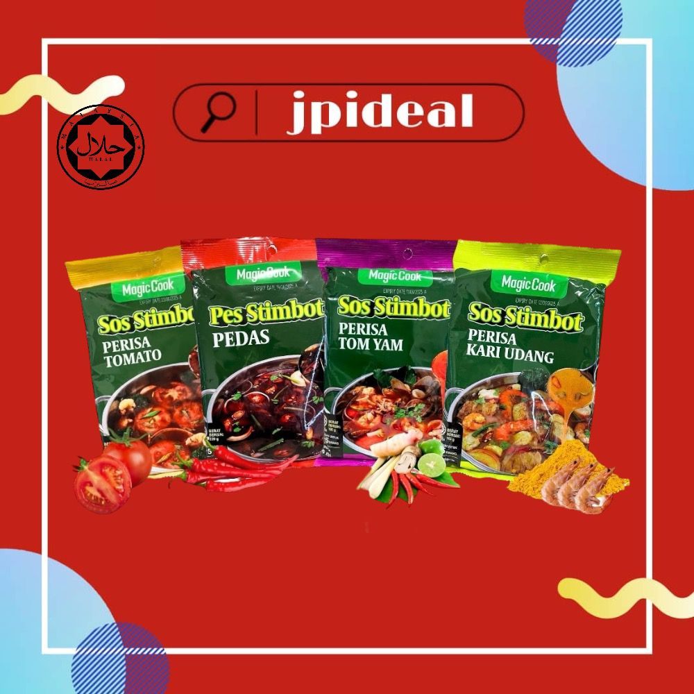 Magic Cook HALAL Pes Stimbot/ Steamboat Paste / Hotpot Soup Base Tomyam ...