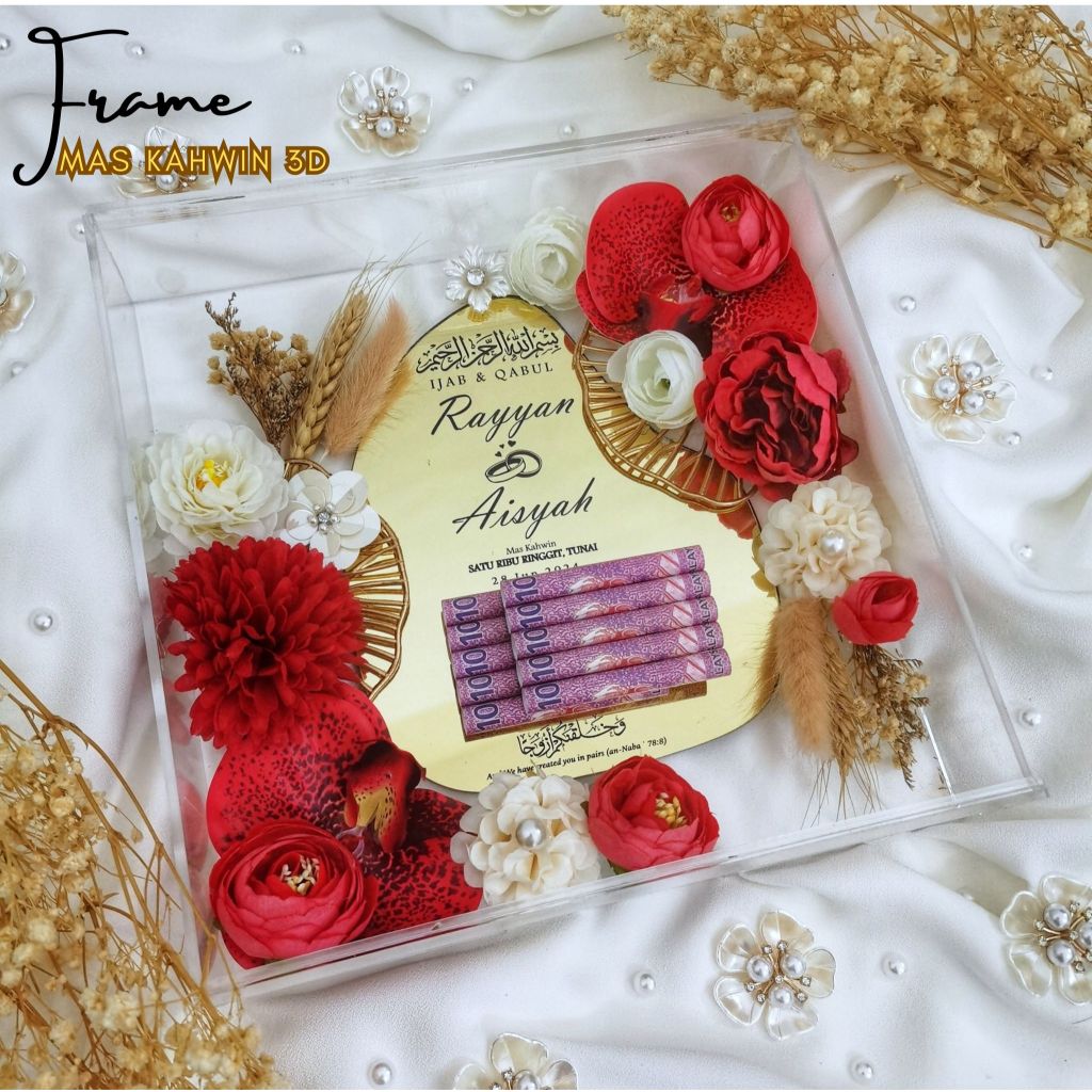 [PROMO] Frame Mas Kahwin/ Gubahan Frame Mas Kahwin/Frame Mas Kahwin ...