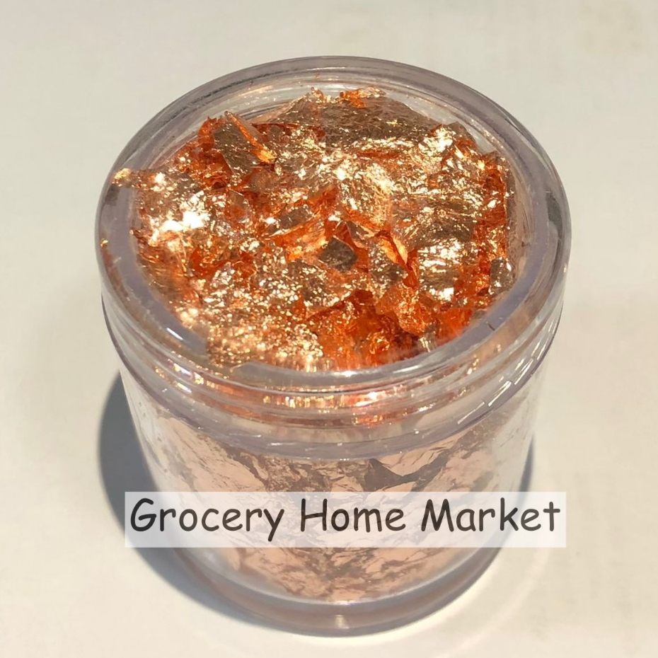 Edible Gold Flakes 5g | Edible Silver Flake | Sprinkles Gold Flakes ...