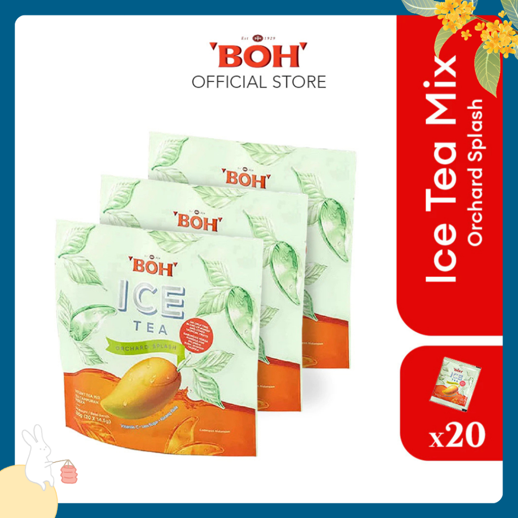 BOH Ice Tea Orchard Splash (20's) (EXP: NOV 2026) | Shopee Malaysia