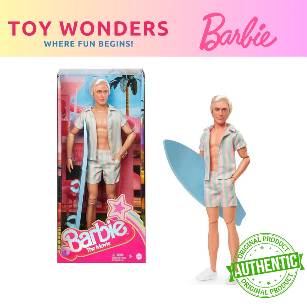 Barbie the Movie Ken Doll (2024 New Face Mold) | Shopee Malaysia