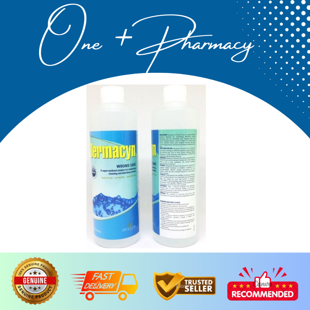 Dermacyn wound care solution 500mlx2 (twin pack) | Shopee Malaysia