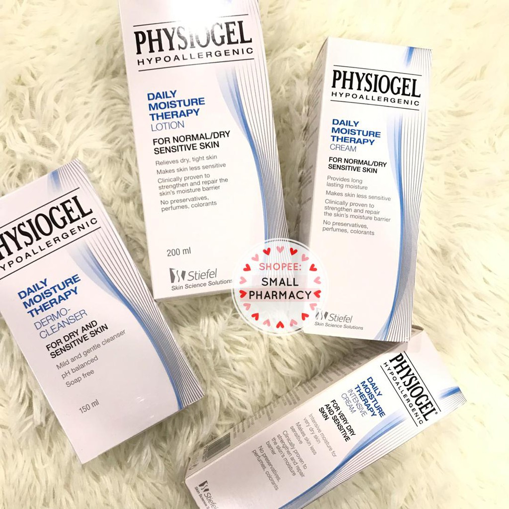 PHYSIOGEL Daily Moisture Therapy [Cream (75 mL / 150 mL) / Dermo-Cleanser / Intensive Cream ...