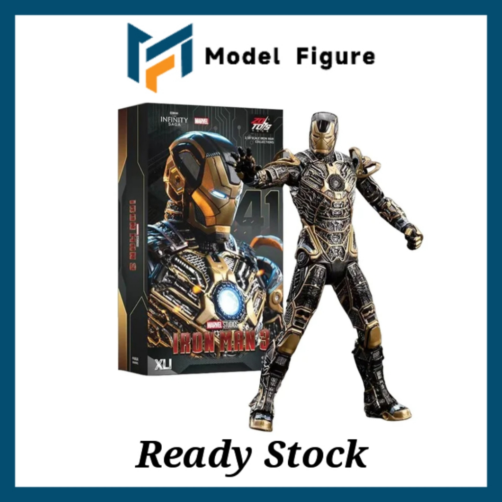 ZhongDong 中动 - ZD Toys Iron Man Mark 41 Bones 钢铁侠 MK41 骨髓 | Shopee Malaysia